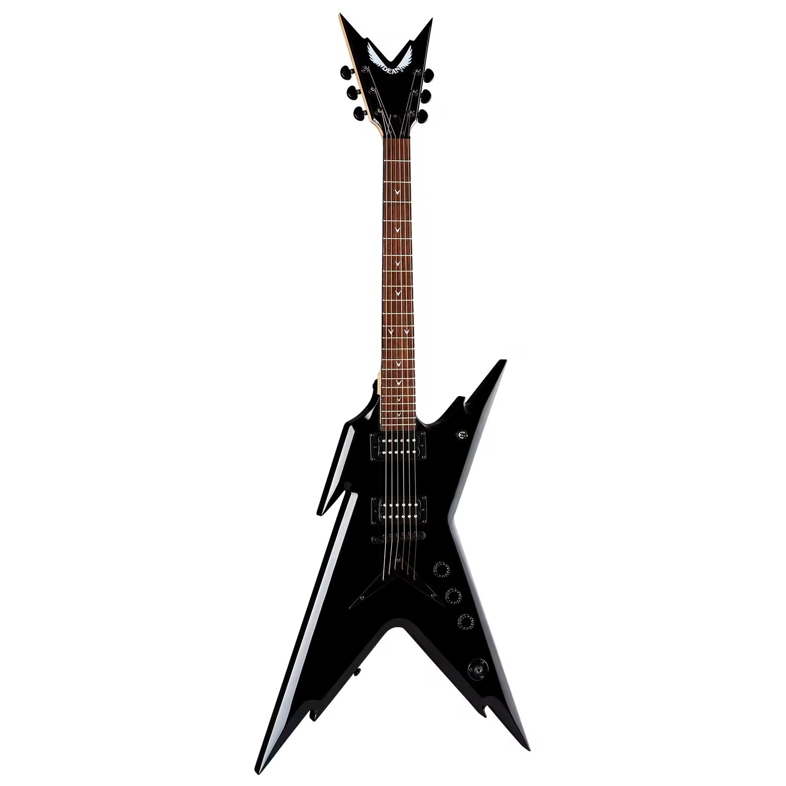 Dean Guitars Razorback X Classic Black – Aurora Music Works